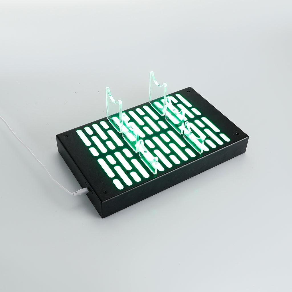 RGB Tri-Saber Desktop Display Stand - Zia Sabers